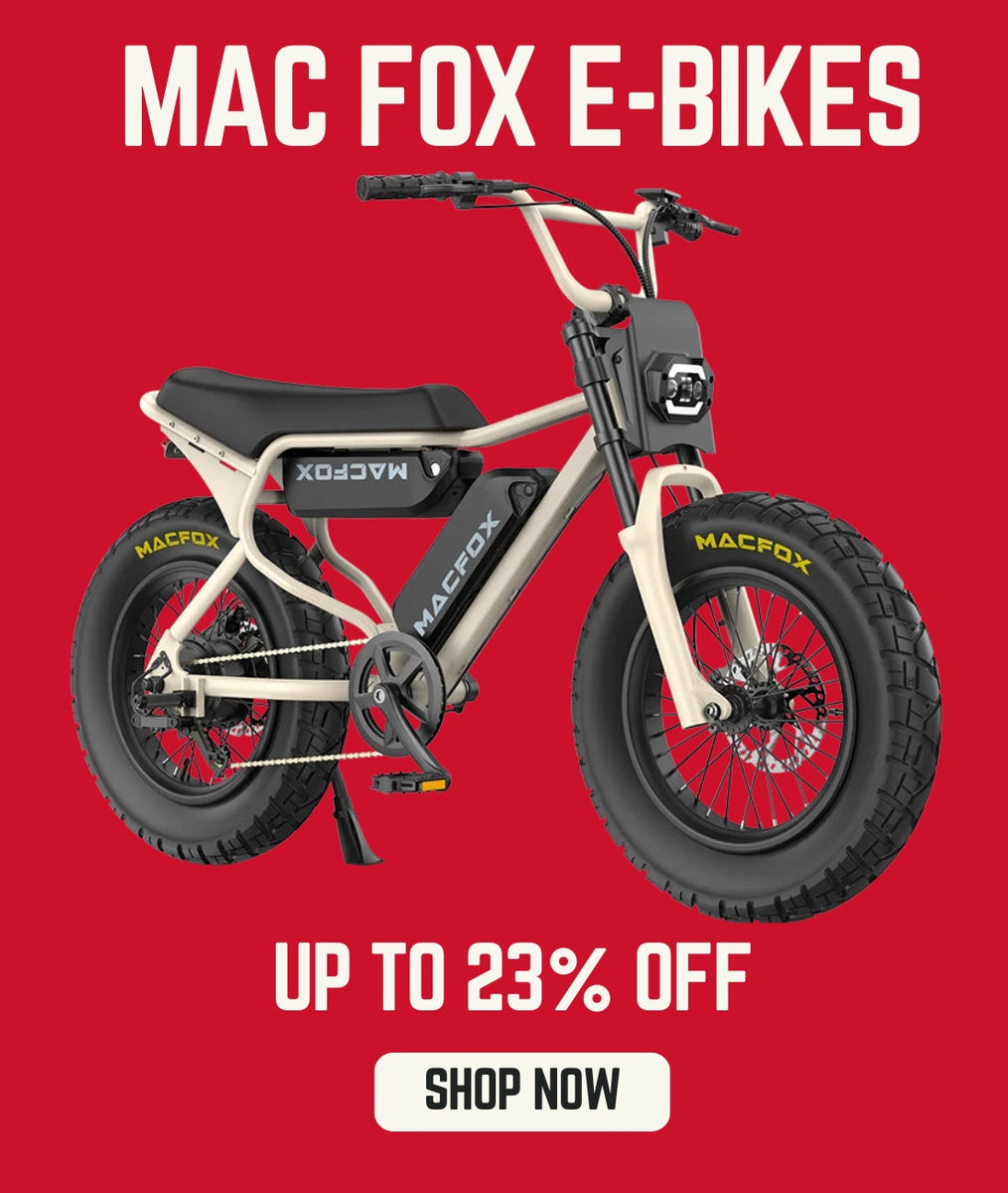Macfox Electric Bikes | BEST Electric Bikes upto 30% OFF – US Pro Scooters