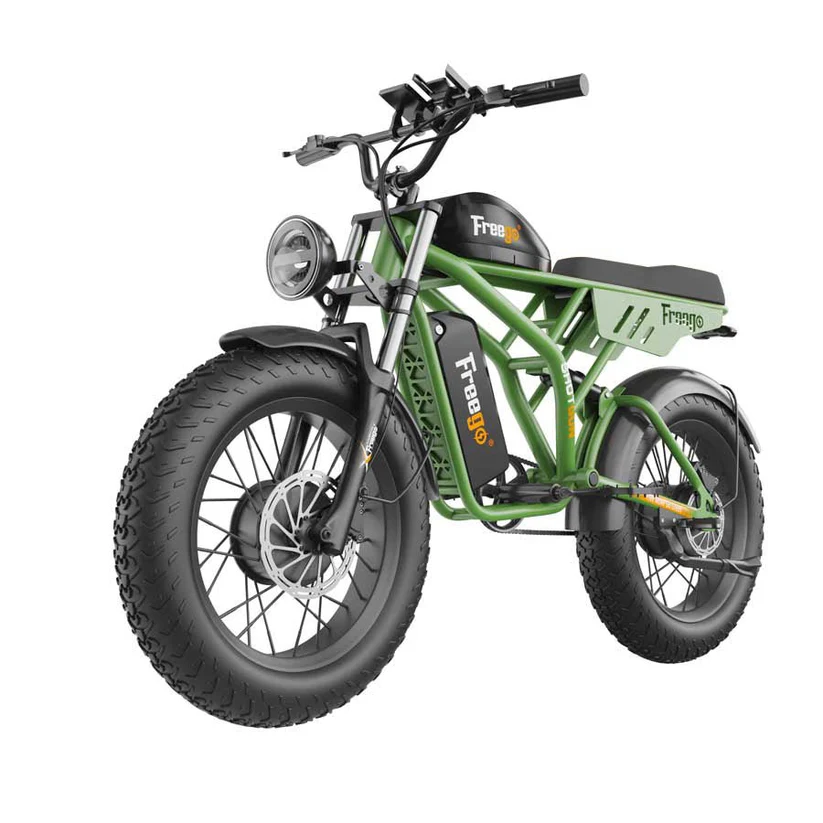 Freego Shotgun Flash F3 Pro Max Electric Bike Dual Battery and Dual Mo ...